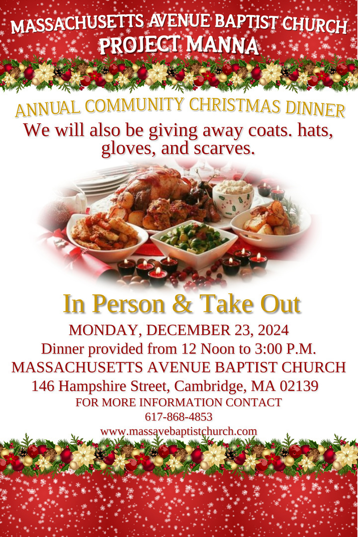 Massachusetts Avenue Baptist Church, Cambridge, MA - Project Manna